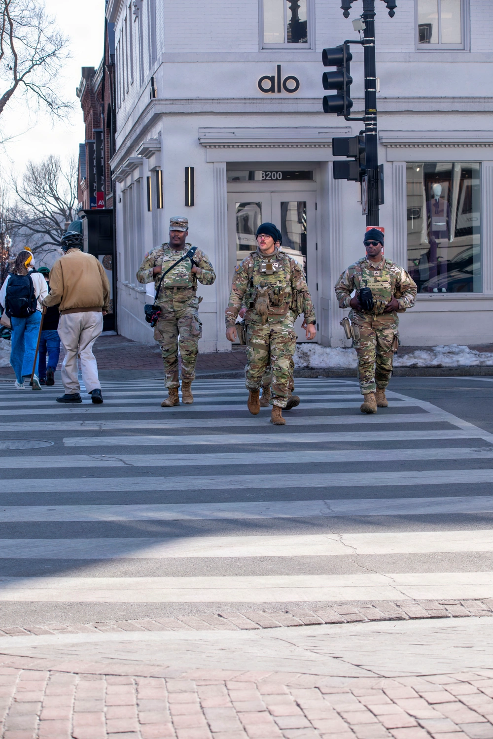 DVIDS - Images - National Guard Soldiers Conduct Presence Patrol in ...