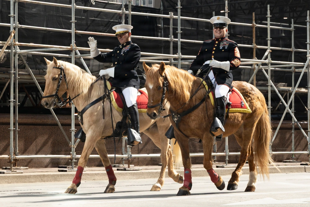 DVIDS - Images - U.S. Marine Corps Mounted Color Guard participates in ...