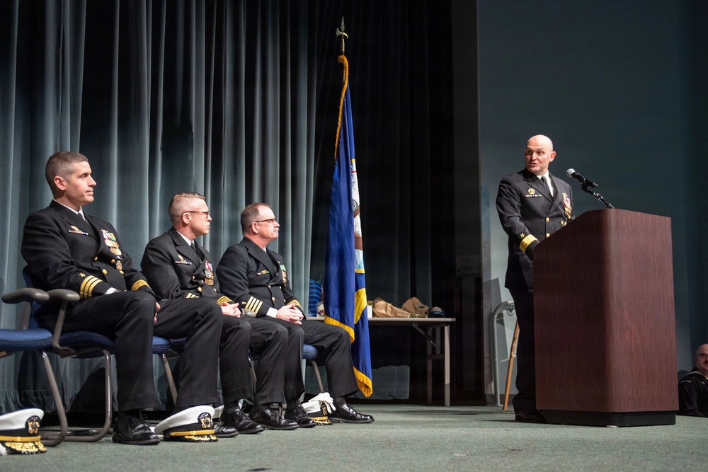 DVIDS - Images - Cmdr. Matthew Fisher relieves Cmdr. George Watkins as ...