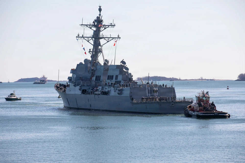 DVIDS - Images - Pre-Commissioning Unit (PCU) Harvey C. Barnum Jr. (DDG ...