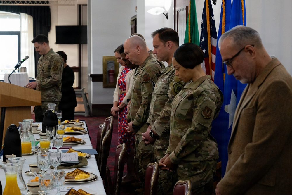 DVIDS - Images - Aviano AB joins together at National Prayer Breakfast ...