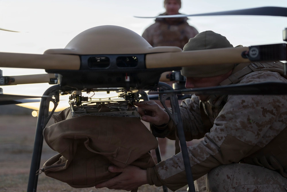 DVIDS - Images - U.S. Marines with 3rd LAR employ Tactical Resupply UAS ...
