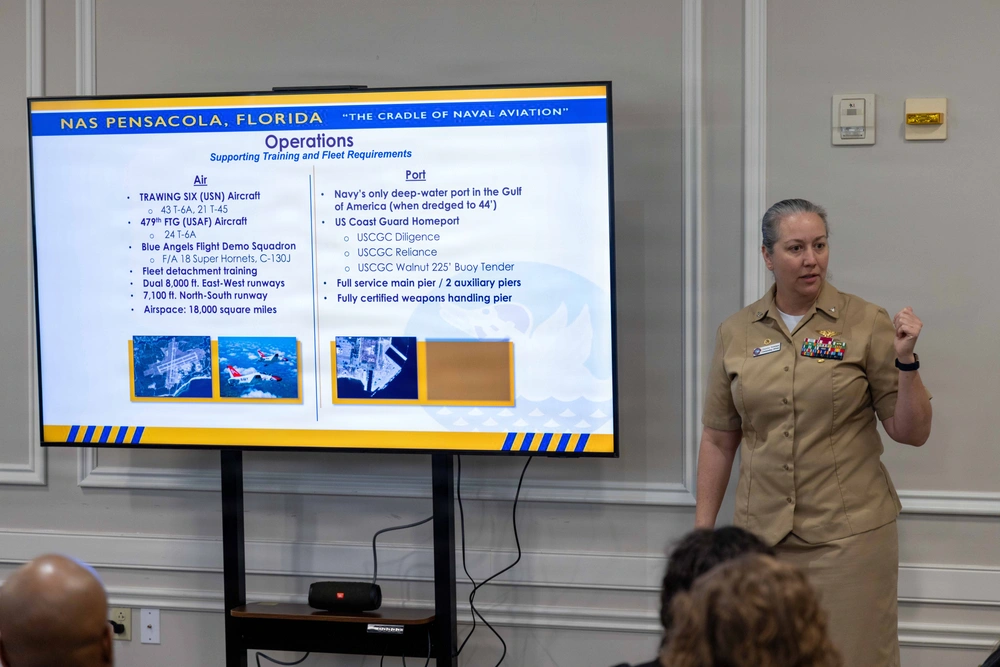 DVIDS - Images - NASP and NETC Speak at Leadership Pensacola Military ...