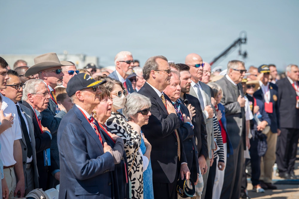 DVIDS - Images - USS Harvey C. Barnum (DDG 124) Commissioning Ceremony ...