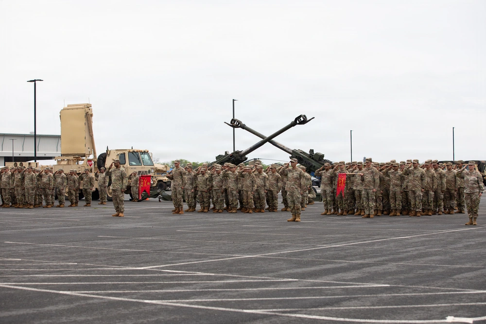 DVIDS - Images - The 1-487th Field Artillery Regiment Change of Command ...