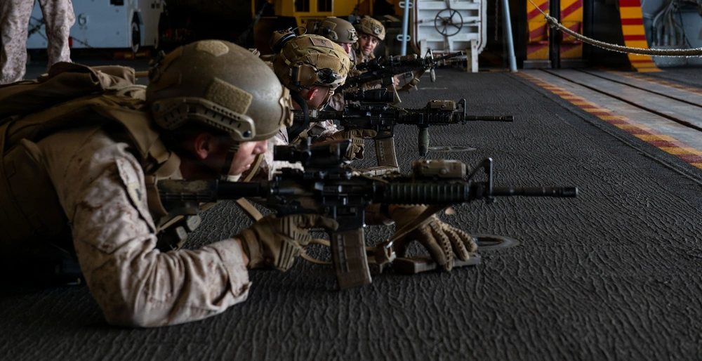 DVIDS - Images - 11th MEU Marines Conducts Routine Operations Aboard ...
