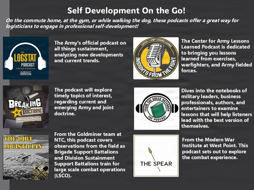 DVIDS - Images - USAR Logistics Leader Development Model