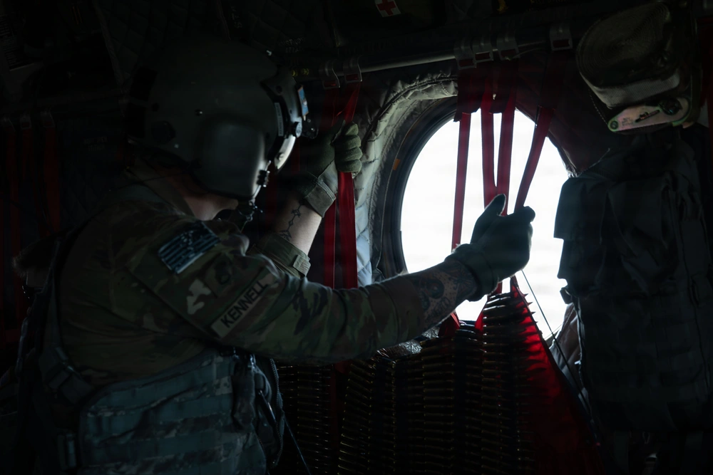 DVIDS - Images - Nebraska Guardsmen Practice Door Gunner Skills [Image ...