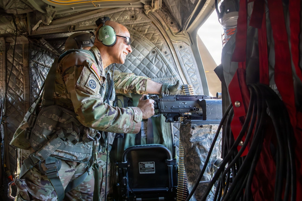 DVIDS - Images - Nebraska Guardsmen Practice Door Gunner Skills [Image ...