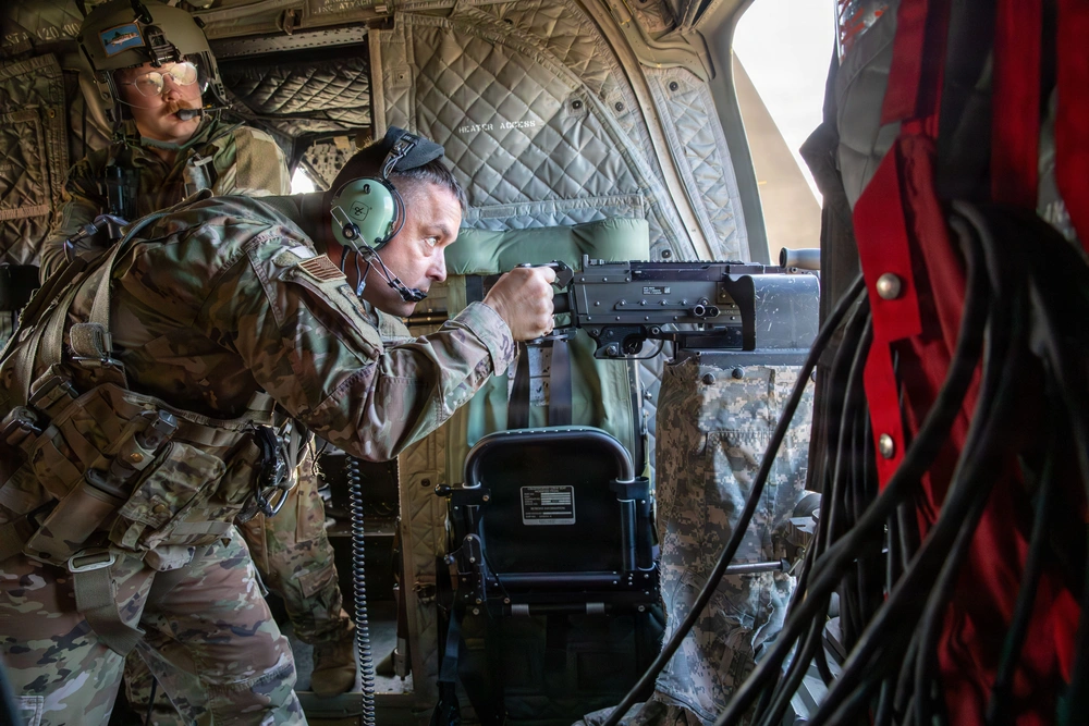 DVIDS - Images - Nebraska Guardsmen Practice Door Gunner Skills [Image ...