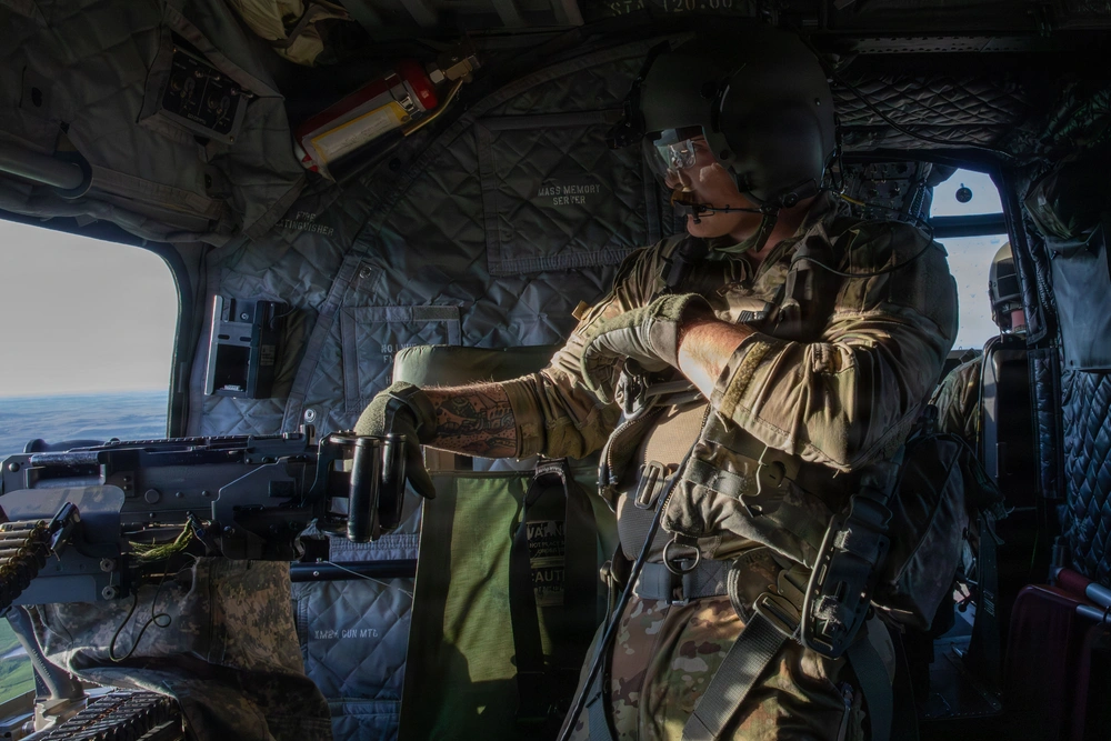DVIDS - Images - Nebraska Guardsmen Practice Door Gunner Skills [Image ...