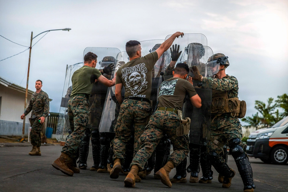 DVIDS - Images - Balikatan 2026: 3rd MLR, 4th LEB practice riot control ...