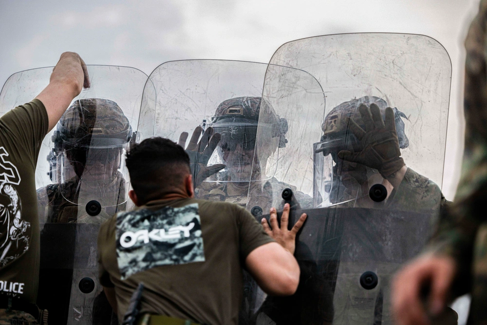 DVIDS - Images - Balikatan 2026: 3rd MLR, 4th LEB practice riot control ...