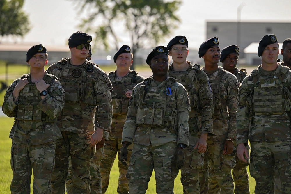 DVIDS - Images - 509 SFS Compete in a Battle of the Badges [Image 3 of 4]
