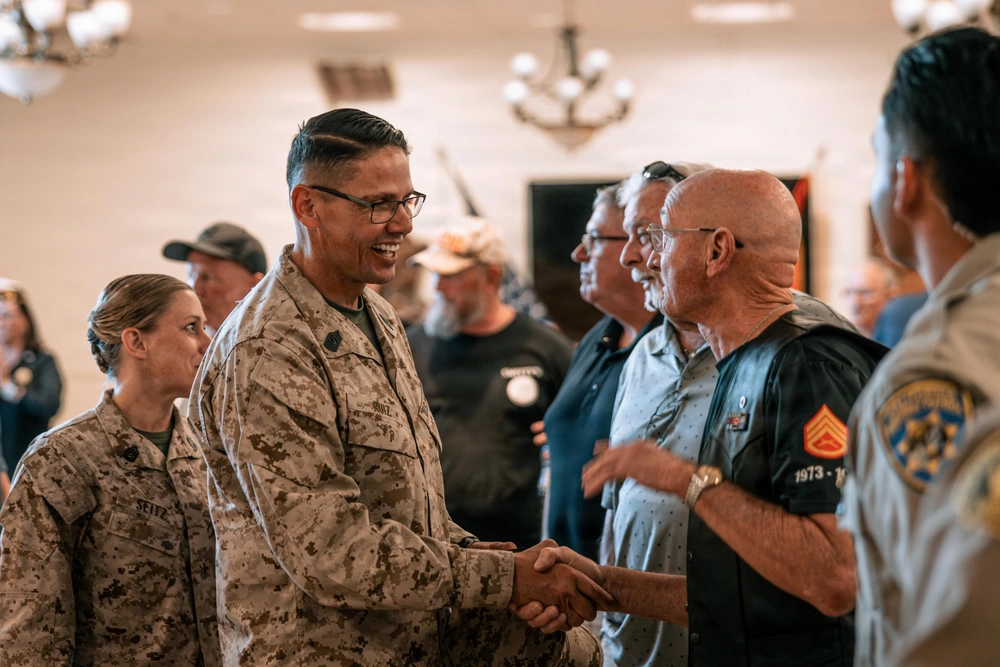 DVIDS - Images - Sgt. Maj. Carlos A. Ruiz speaks to local veterans and ...