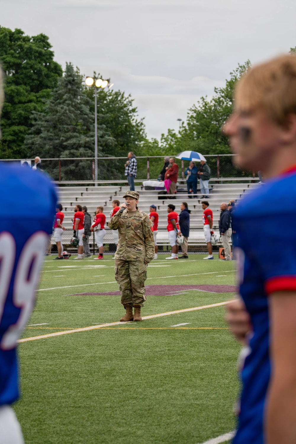 DVIDS - Images - 28ID band member sings national anthem at tri-state ...