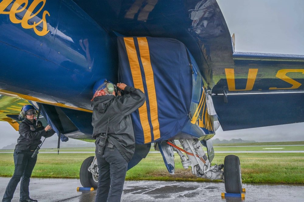 DVIDS - Images - Blue Angels prepare to fly at Air Dot Show for 2026 ...