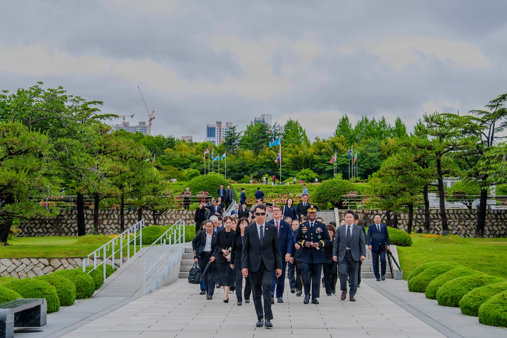 DVIDS - Images - Commander, USFK Attends Interment Ceremony for French ...