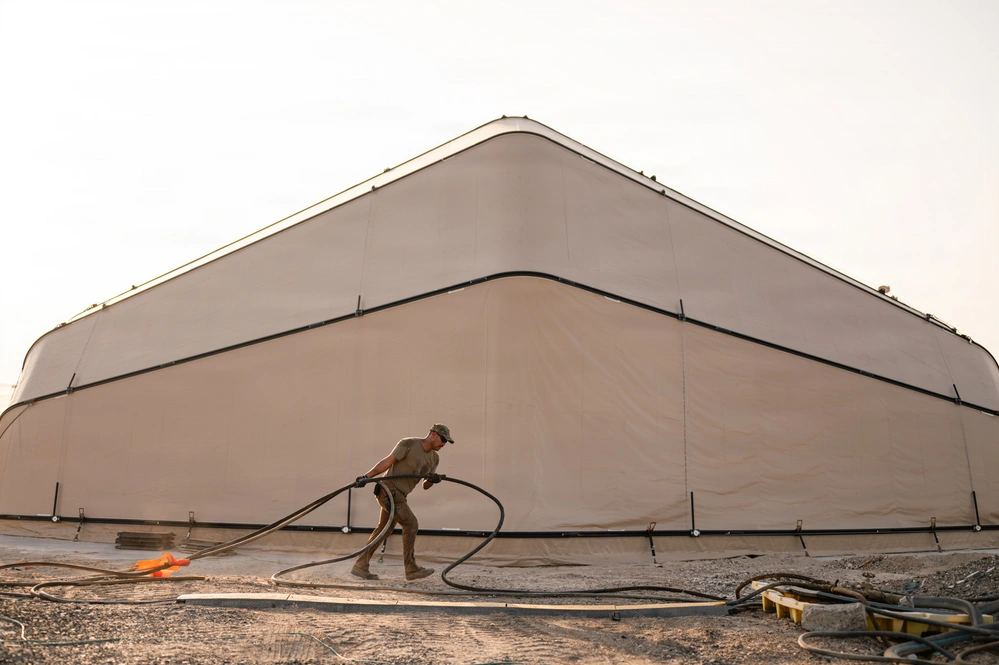 DVIDS - Images - CE Airmen conduct site cleanup [Image 2 of 3]