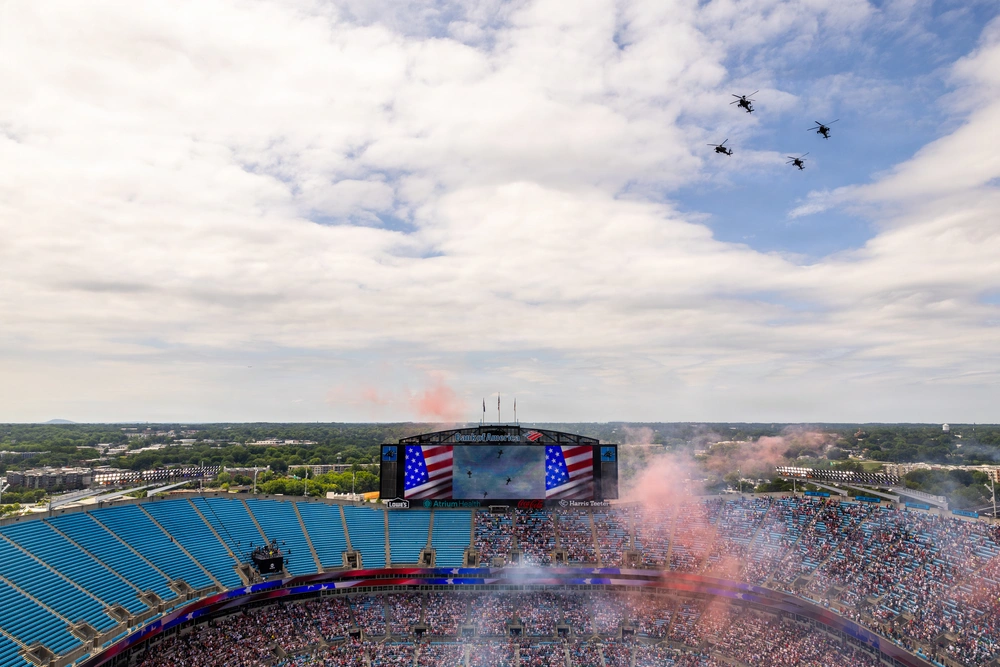 DVIDS - Images - South Carolina National Guard conducts a flyover for ...
