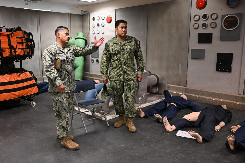 DVIDS - Images - BUMED FORCM, Hospital Corps Director Visits San ...