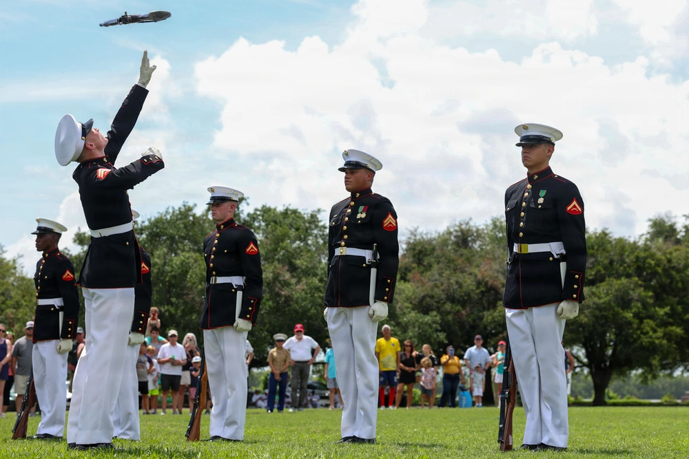 DVIDS - Images - Silent Drill Platoon takes on Sail 250 New Orleans ...