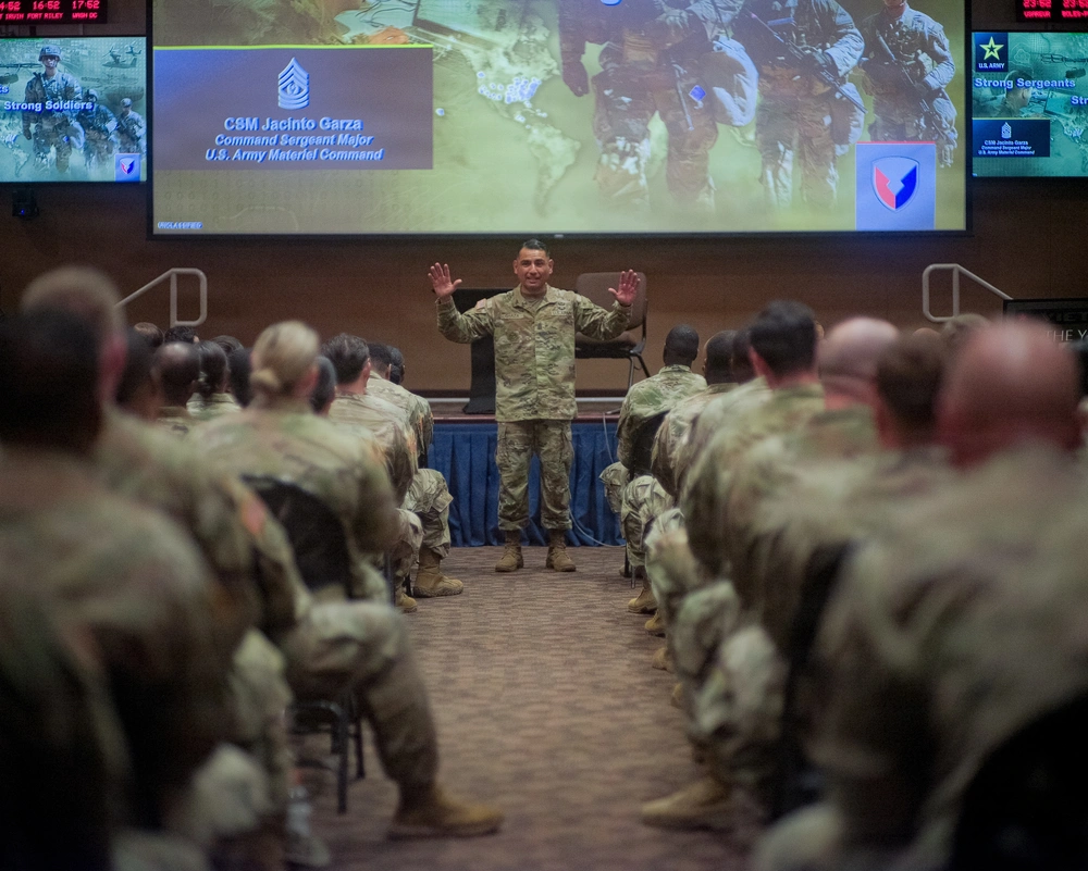 DVIDS - Images - AMC CSM Garza visits Fort Riley [Image 8 of 8]