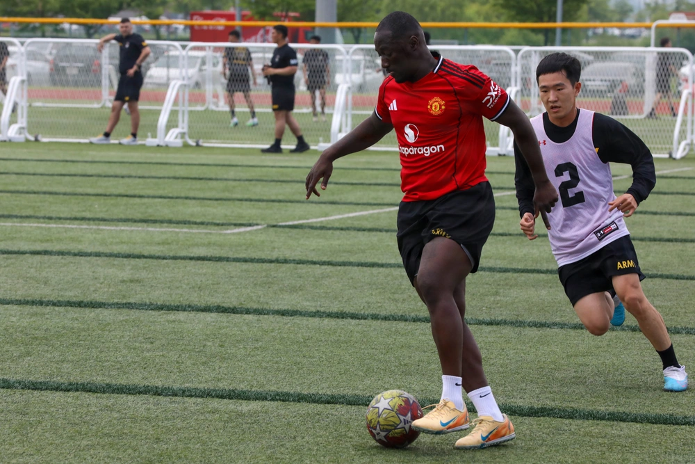 DVIDS - Images - Soccer during KATUSA Friendship Week