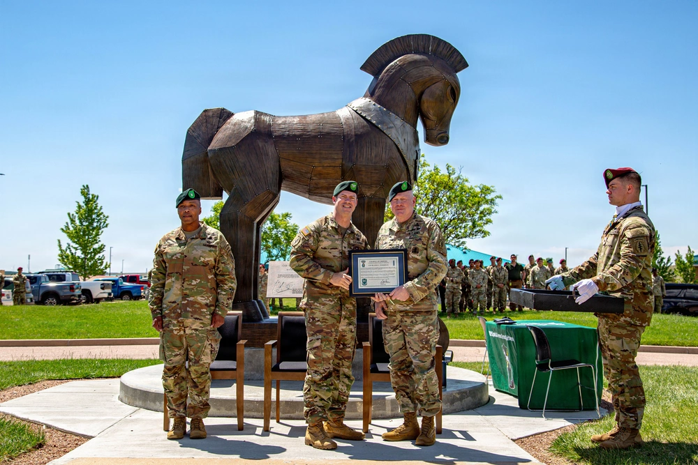 DVIDS - Images - 10th SFG(A) Command Warrant Officer Change of ...
