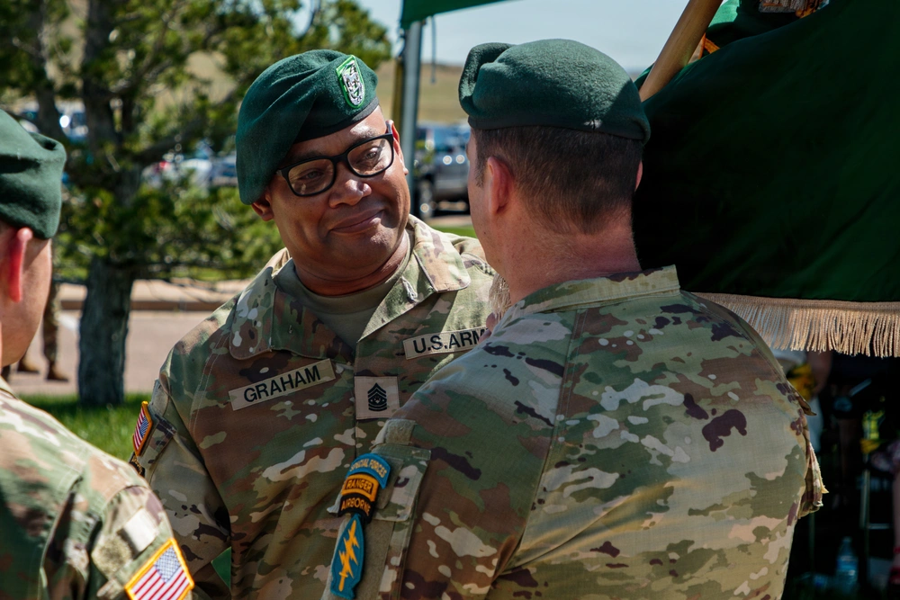 DVIDS - Images - 10th SFG(A) Command Sergeant Major Change of ...