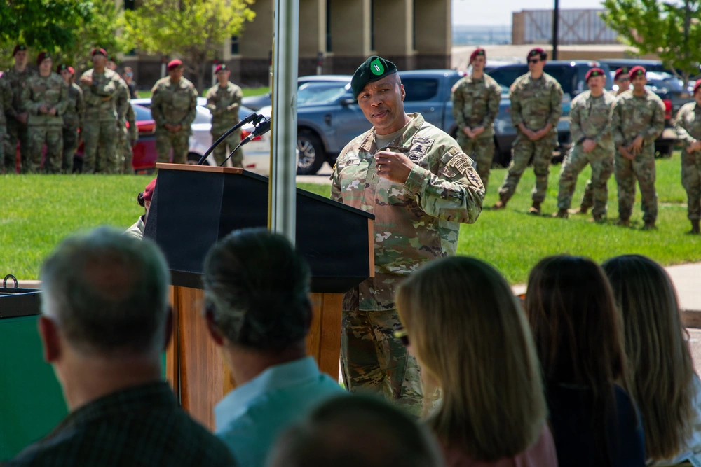 DVIDS - Images - 10th SFG(A) Command Warrant Officer Change of ...
