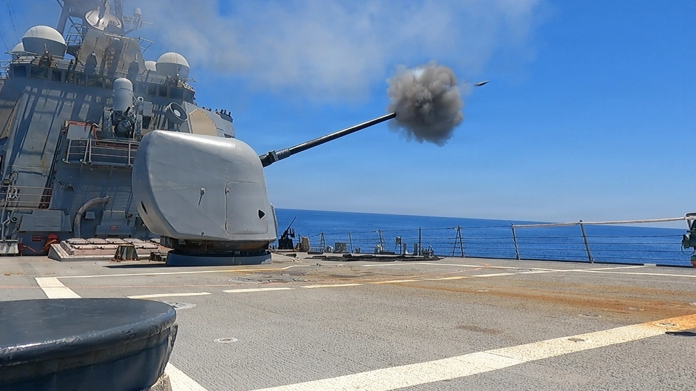 DVIDS - Images - Sea power on display – USS Arleigh Burke Conducts Live ...