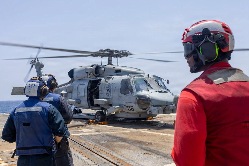 DVIDS - Images - Delbert D. Black Conducts Flight Operations [Image 2 of 6]
