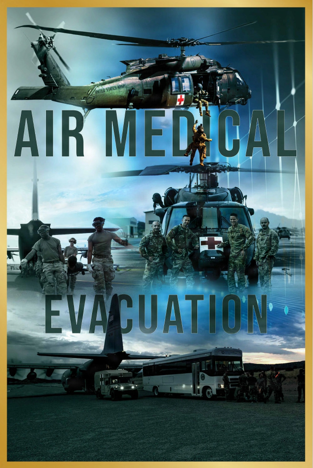 DVIDS - Images - A photo illustration montage shows medical evacuation ...