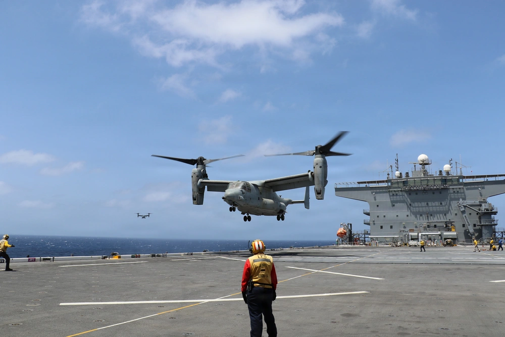 DVIDS - Images - USS Miguel Keith Conducts Flight Operations [Image 1 of 5]