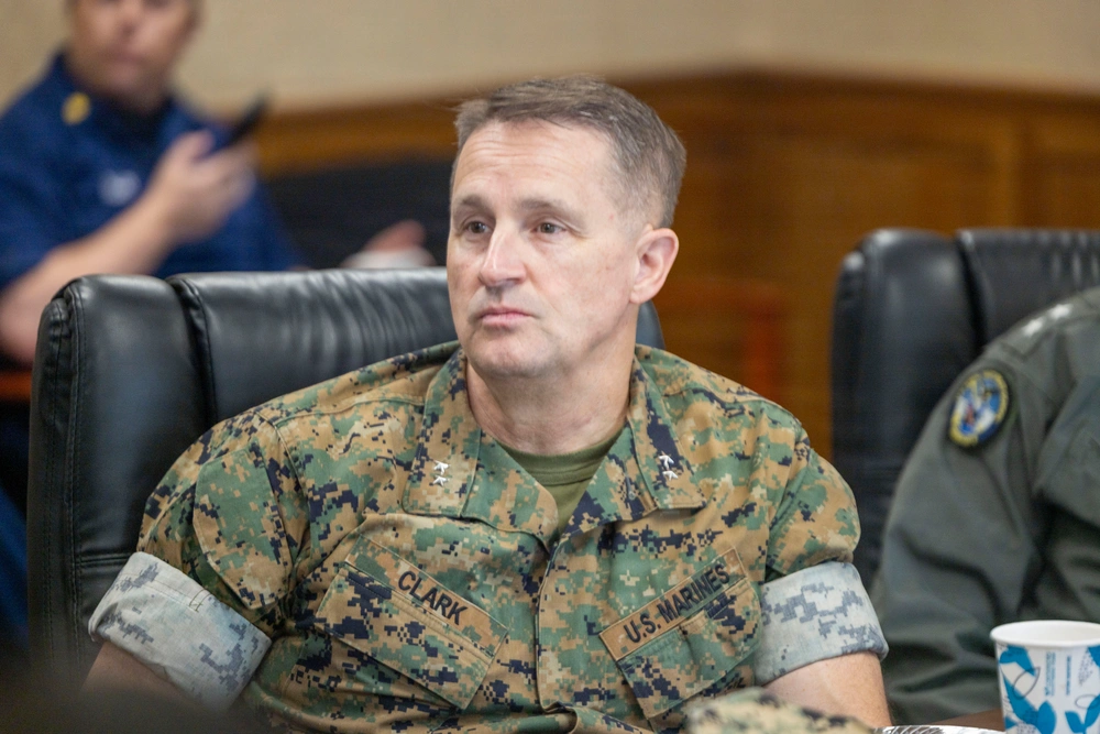 DVIDS - Images - U.S. Marine Corps Maj. Gen. Clark attends military ...
