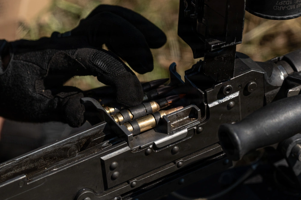 DVIDS - Images - U.S. Marines demonstrate lethality on machine gun ...