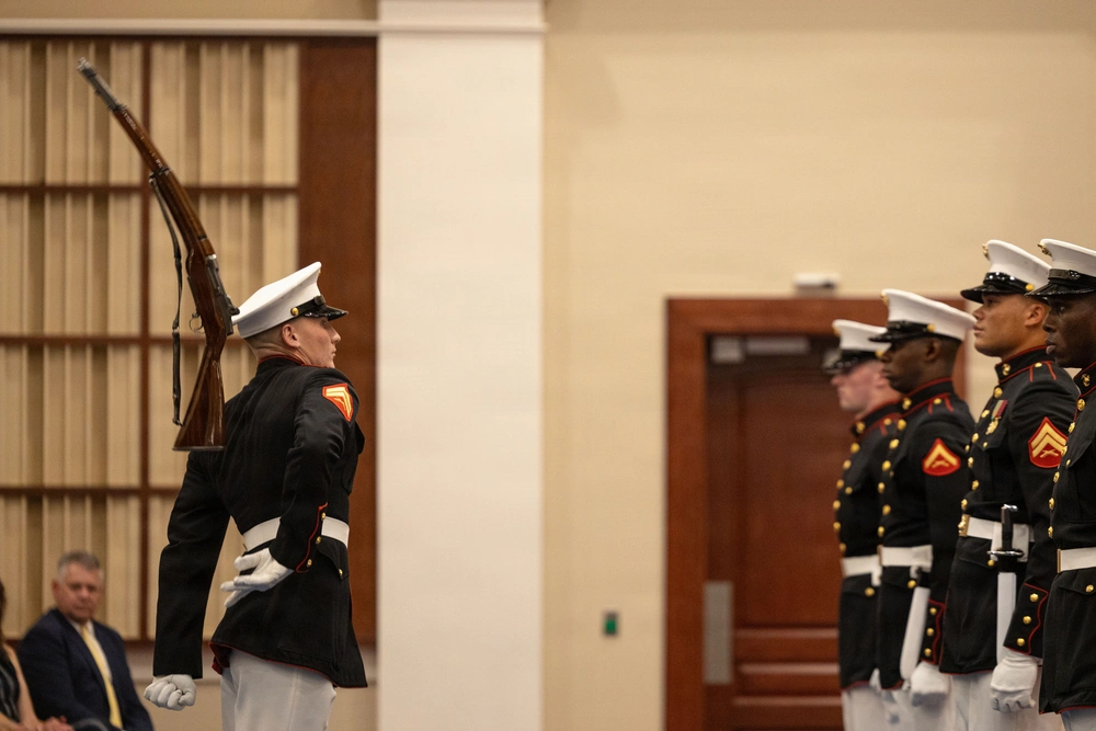 DVIDS - Images - MBW Indoor Evening Parade in honor of Coach Dan Quinn ...