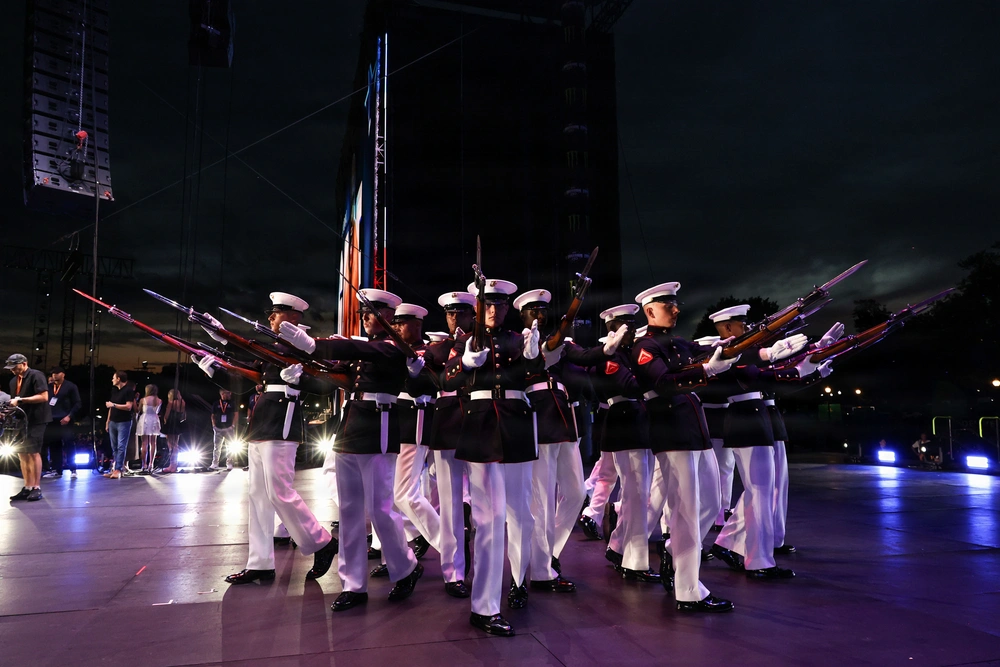 DVIDS - Images - Marine Barracks Washington performs at UFC Freedom 250 ...