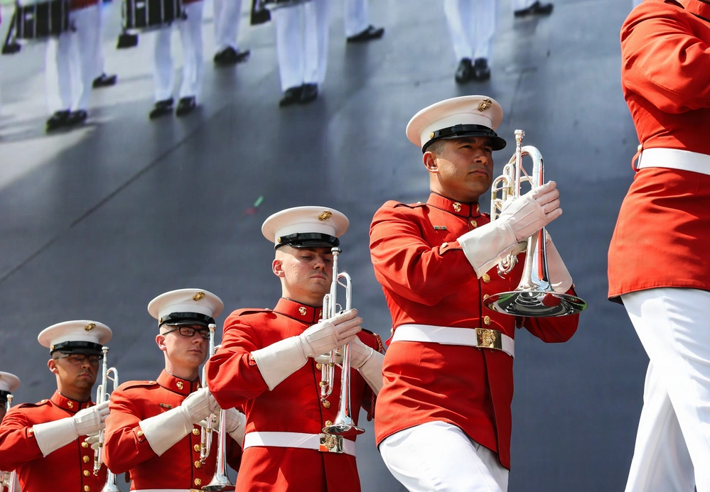 DVIDS - Images - Marine Barracks Washington performs at UFC Freedom 250 ...