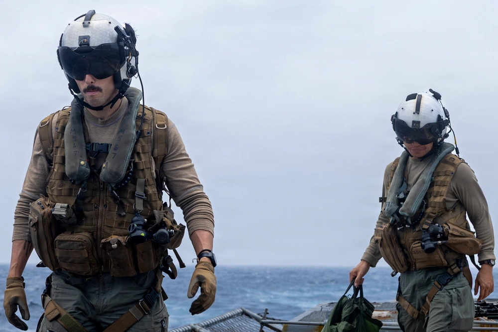DVIDS - Images - Delbert D. Black Conducts Flight Operations [Image 3 of 6]