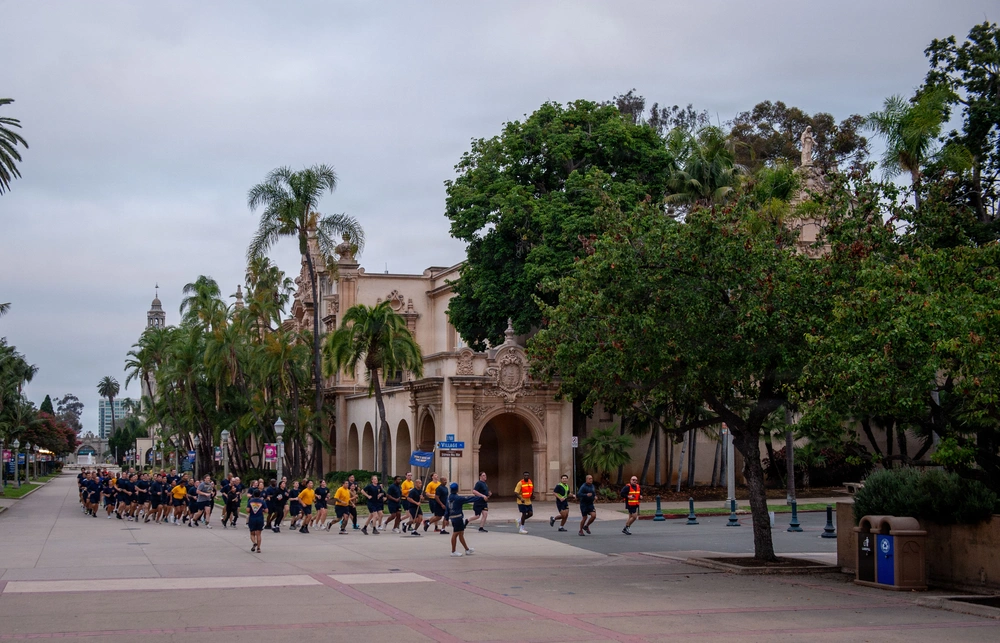DVIDS - Images - NMCSD Sailors Run in Celebration of the 128th Birthday ...