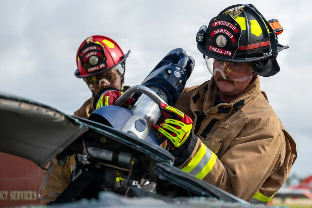 DVIDS - Images - Tyndall firefighters hone emergency response readiness ...