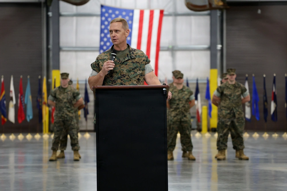 DVIDS - Images - Marine Force Storage Command Welcomes New Commanding ...