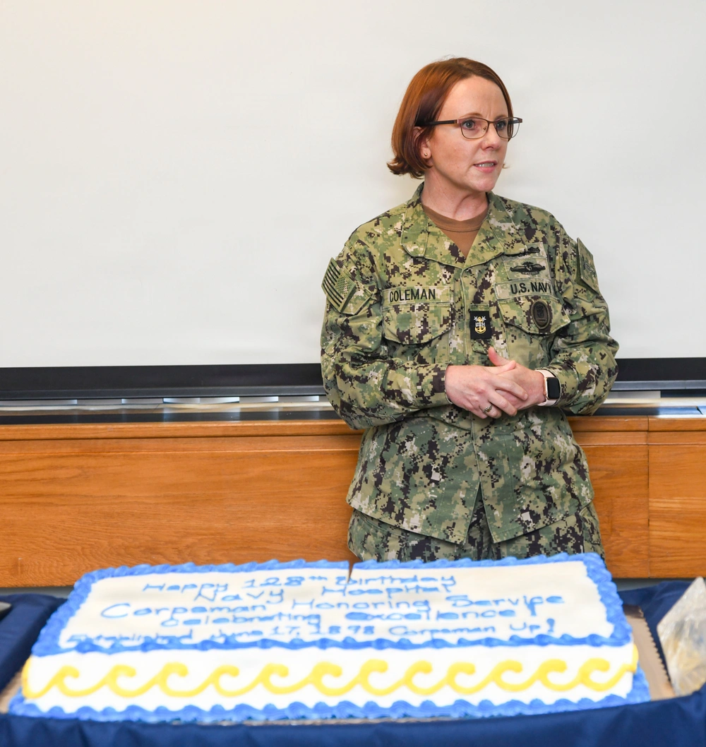 DVIDS - Images - NMCCL Corpsmen hold birthday run and cake-cutting ...