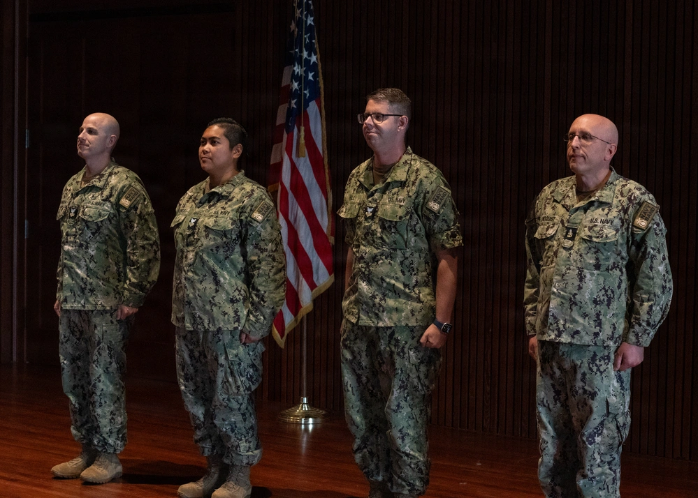 DVIDS - Images - Navy Band Reenlistment Ceremony [Image 1 of 6]