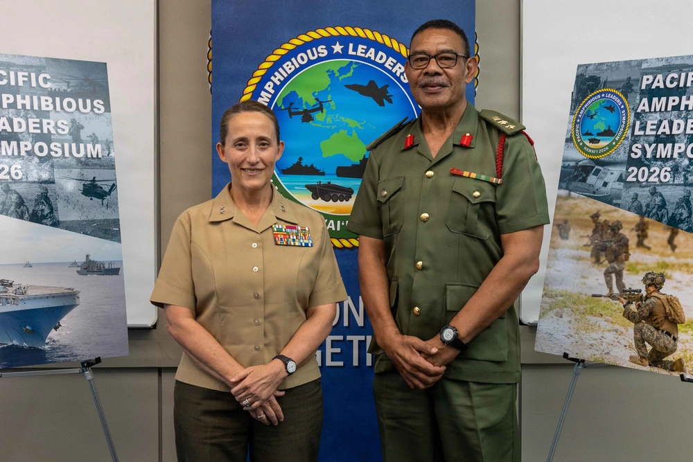 DVIDS - Images - PALS 26: MARFORK commander meets with Tonga’s senior ...
