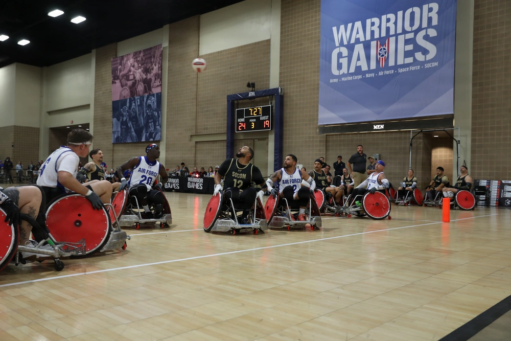 DVIDS - Images - Warrior Games 2026: Wheelchair Rugby Day 2 [Image 2 of 2]