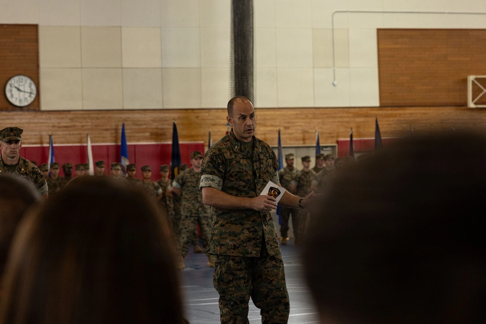 DVIDS - Images - U.S. Marines with 12th LCT Participate in Change of ...