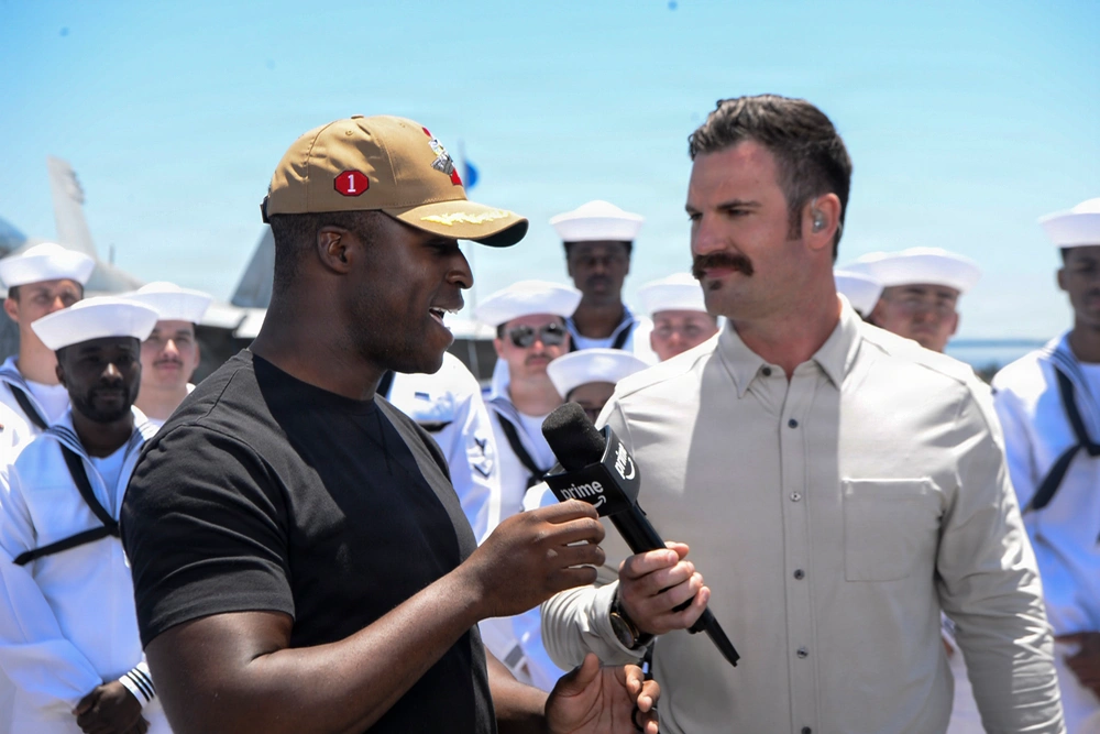 DVIDS - Images - USS Carl Vinson (CVN 70) participates in NASCAR live ...